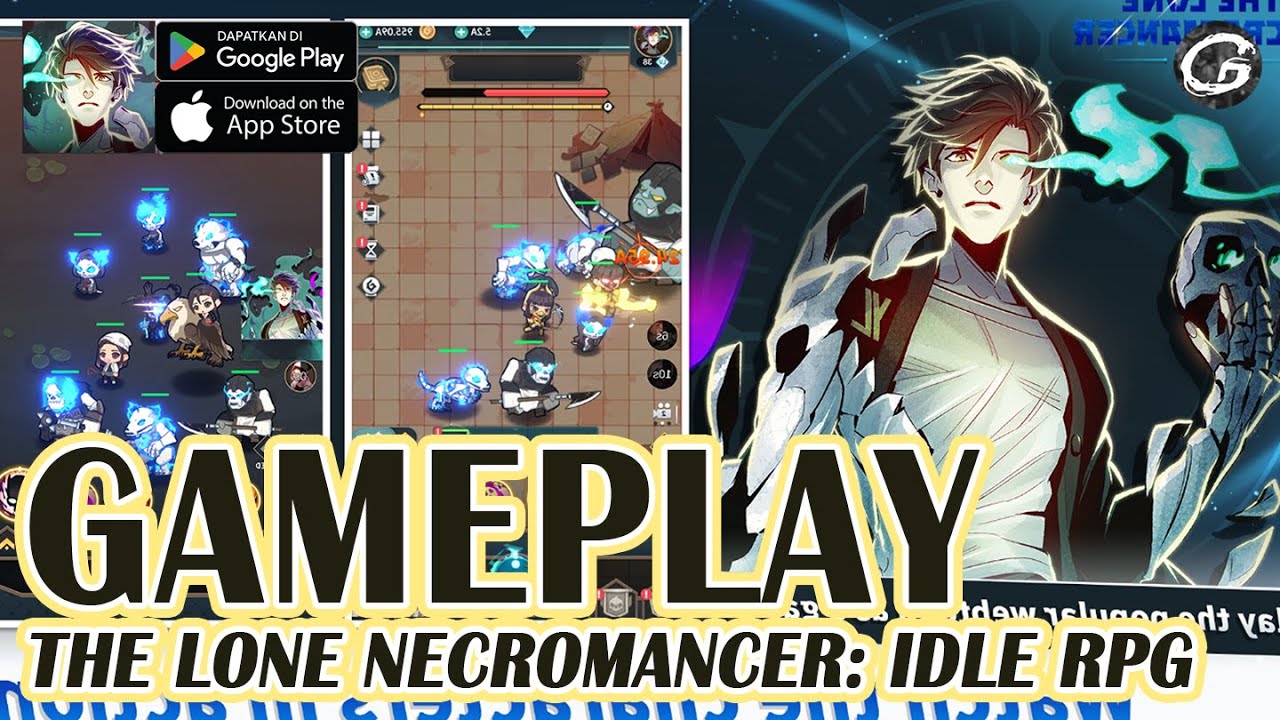 The Lone Necromancer: Idle RPG Gameplay - Mobile Game (Android/IOS ...