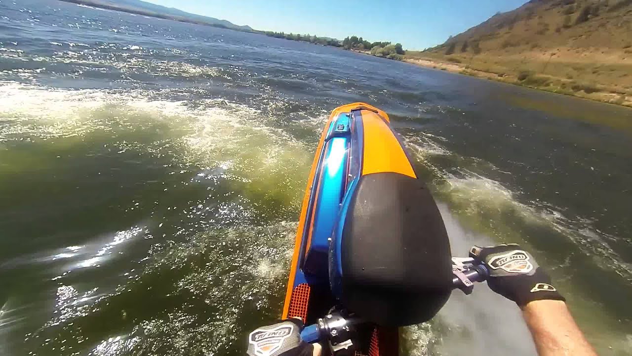 GoPro Kawasaki Stand-Up JetSki just having fun. - YouTube
