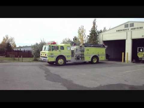Airdrie Fire Department 1987 Ford C Series - spare unit - YouTube