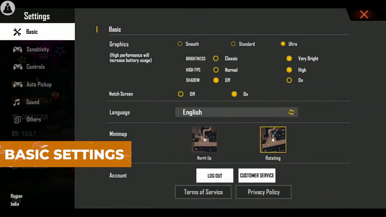Here are the best settings for Garena Free Fire which will help you ...