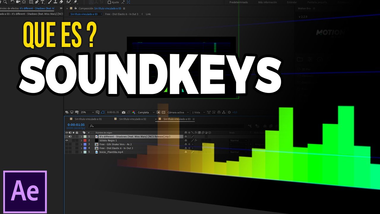 SOUNDKEYS que es y Como Usarlo ? || Tutorial After Effects - YouTube