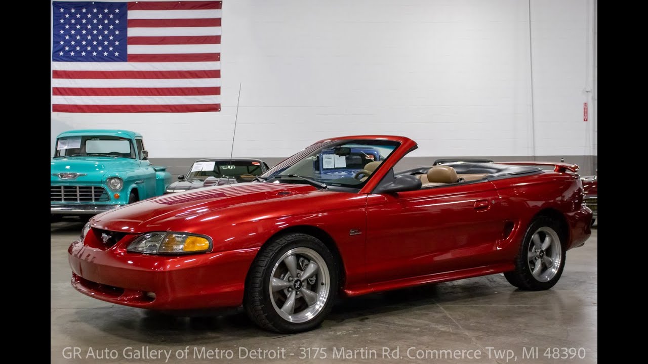 1994 Ford Mustang GT For Sale - Walk Around (63k Miles) - YouTube