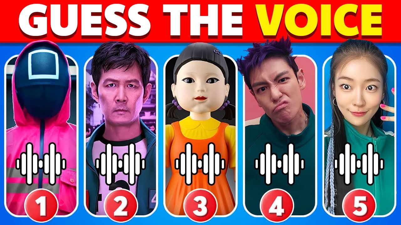 Guess Squid Game 2 Characters by Their Voice & Song ~ Squid Game Season ...