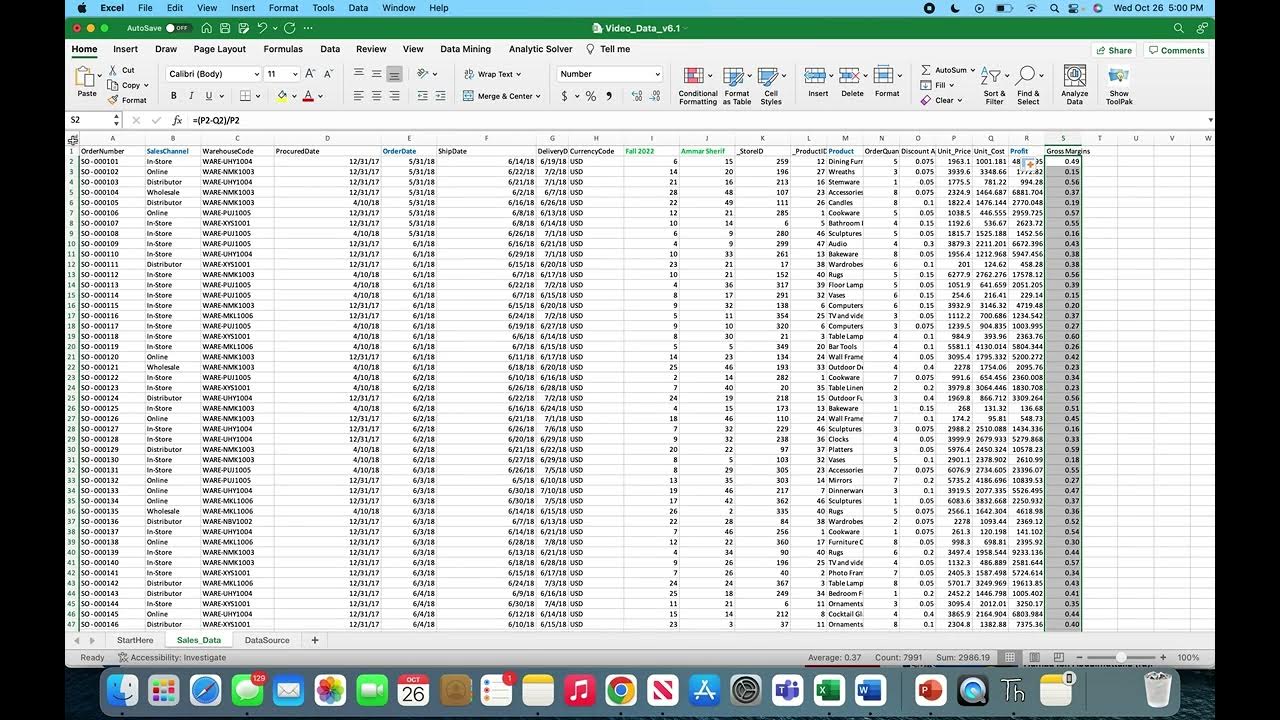 Pivot Tables-Excel - YouTube