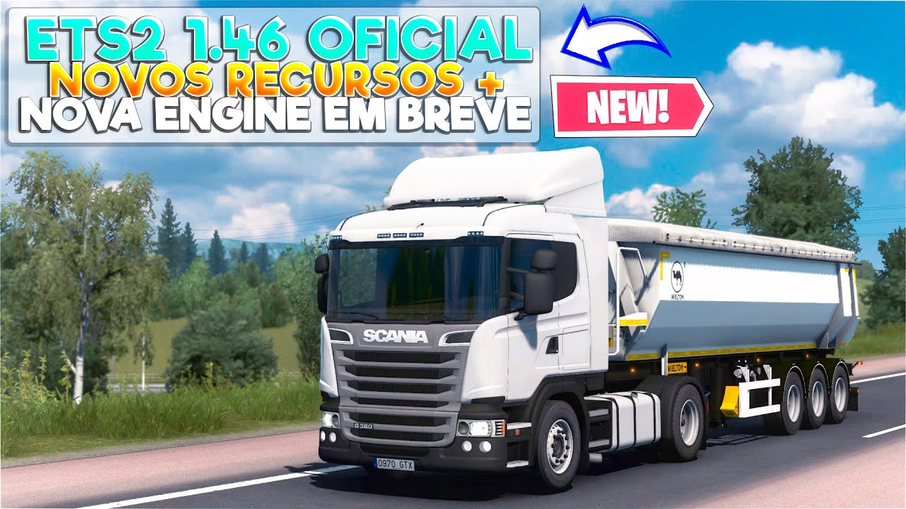 ETS2 1.46 OFICIAL - NOVOS RECURSOS + DIRECTX 12 EM BREVE! - YouTube