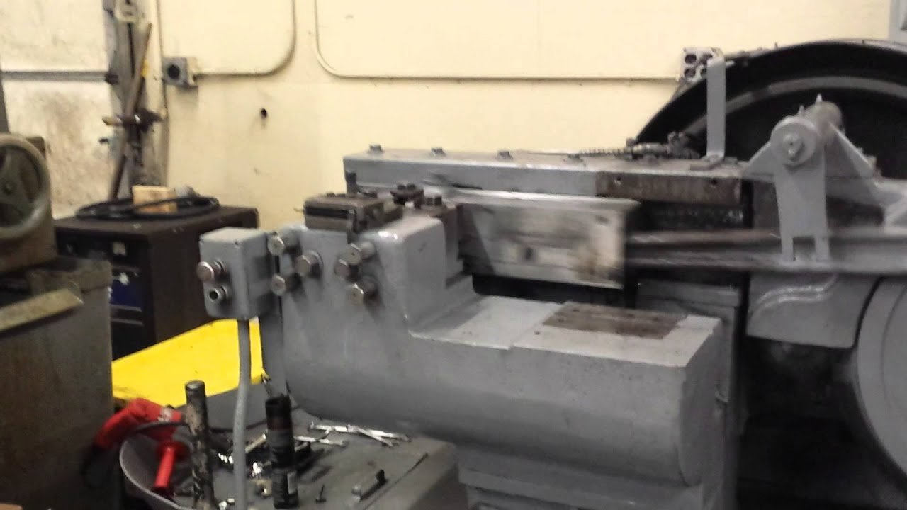 Waterbury thread roller - YouTube