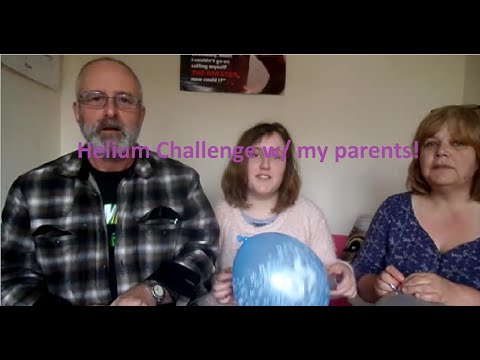Helium Challenge w/ My Parents