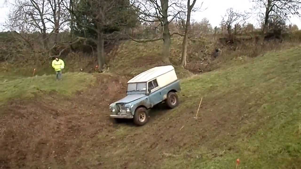 Land Rover Series 3 off road RTV trial Dec 13 - YouTube