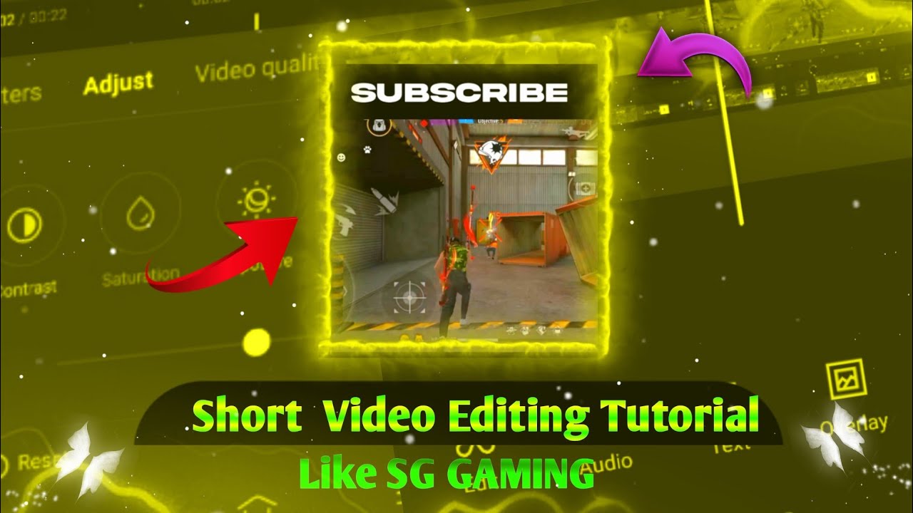 Free Fire Short Video Editing Tutorial | ff Short Video Editing ...