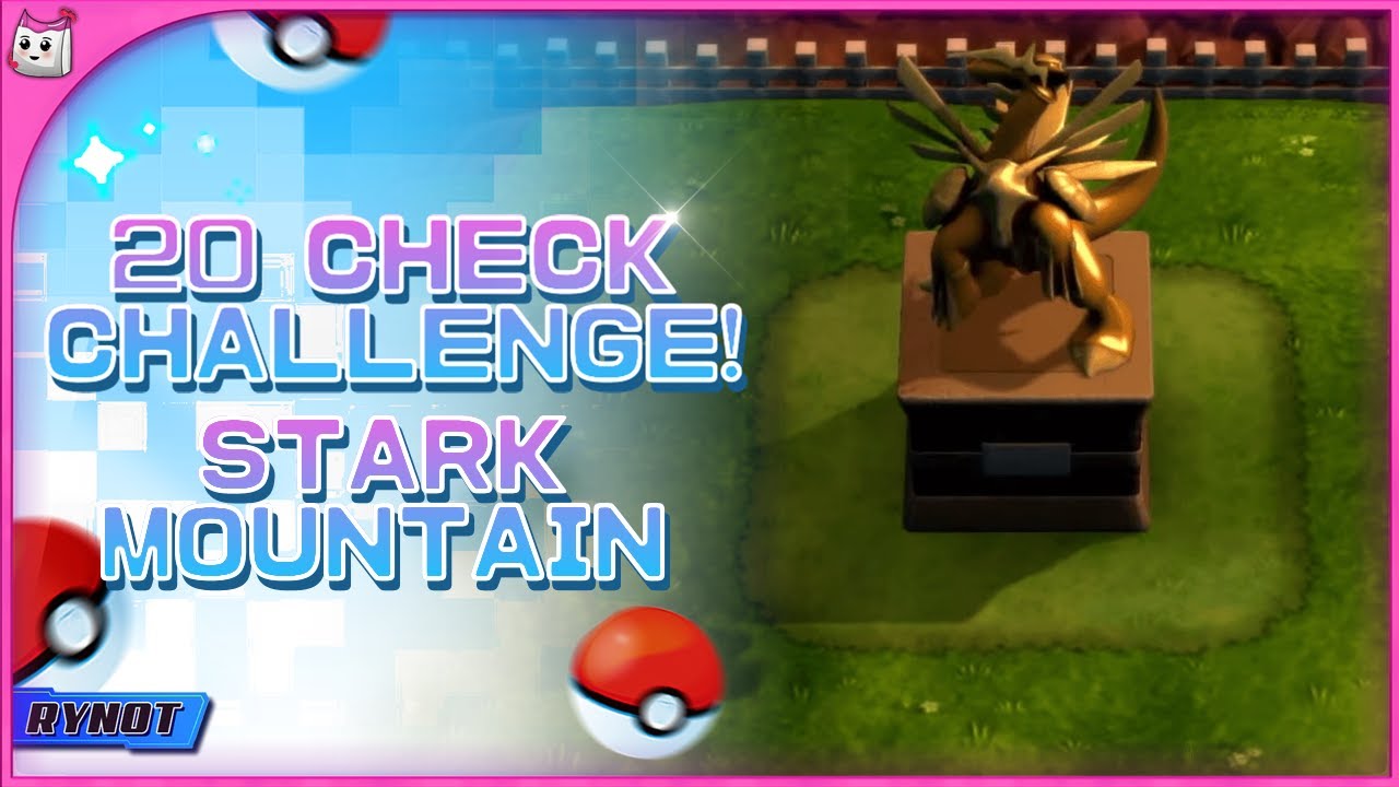 20 Check Challenge - Stark Mountain! | Pokemon Brilliant Diamond ...