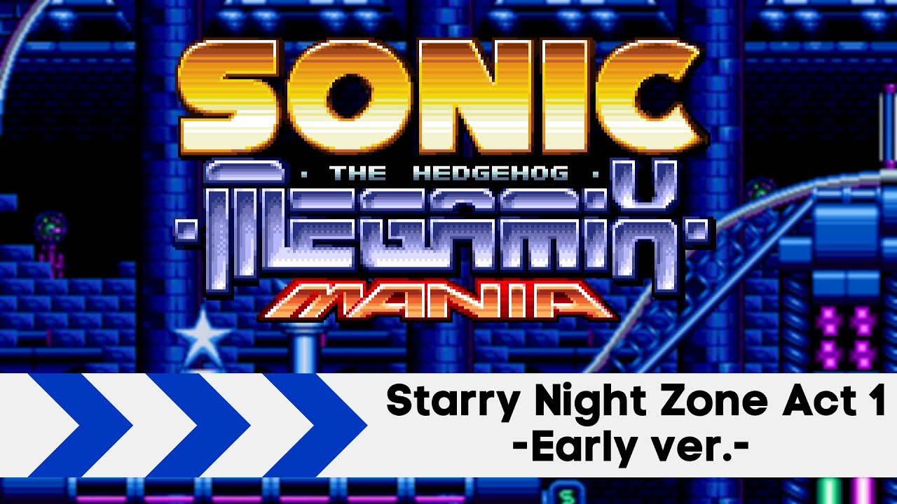 Sonic Megamix Mania OST - Starry Night Zone Act 1 (Early ver.) - YouTube