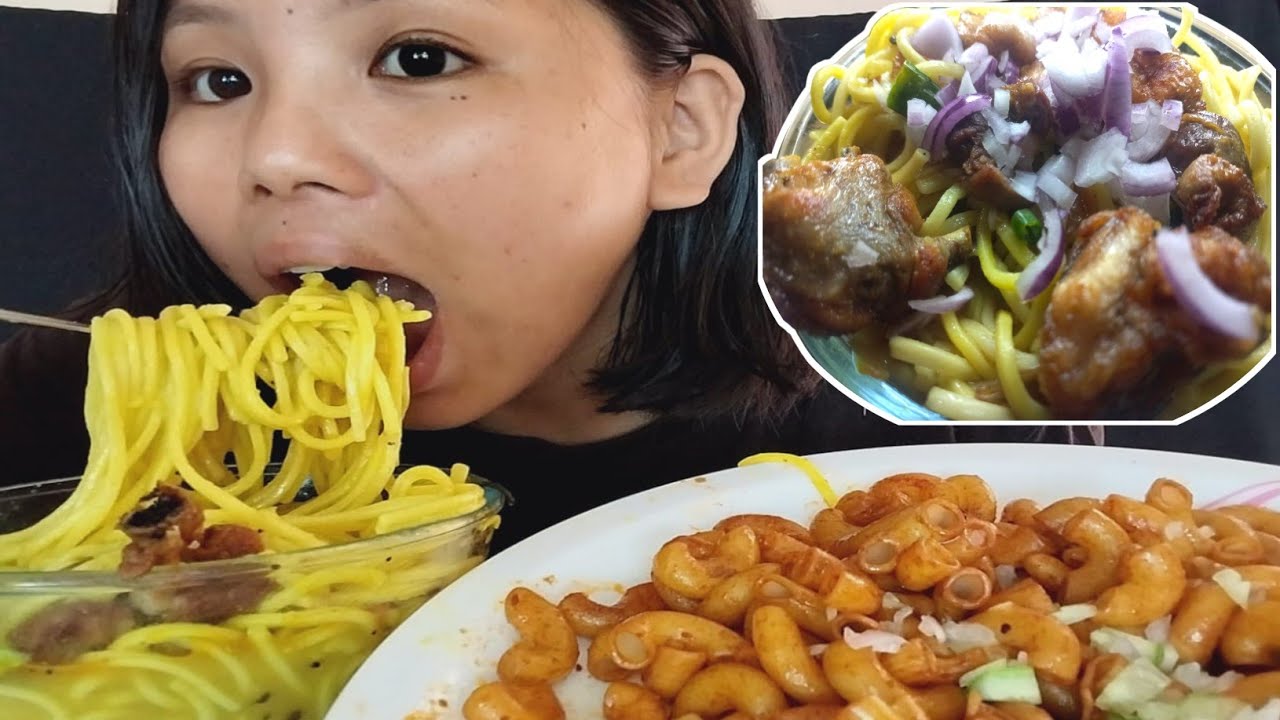 Chicken Chowmin Jhol || Chicken chowmin eating vedio @priyankaraivlog ...