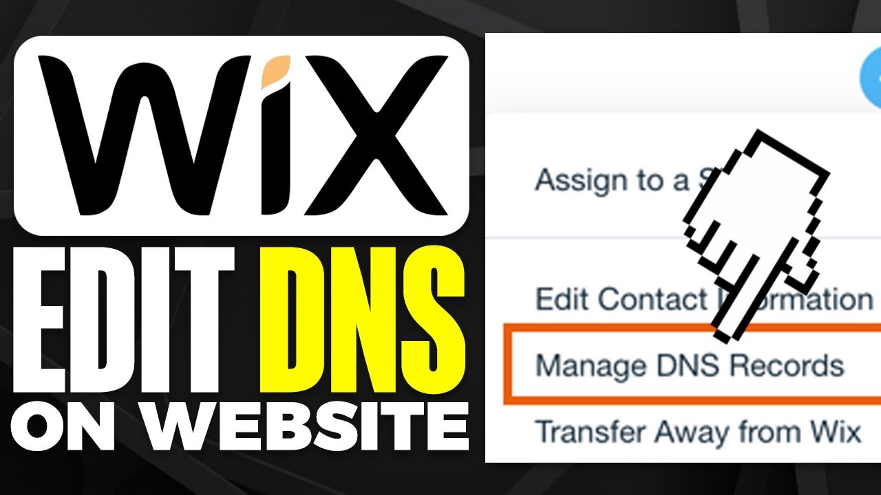 How To Edit DNS On Wix Website (2025) - YouTube