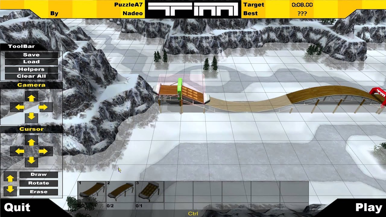 Trackmania - Puzzle: A7 (2003) [WINDOWS] - YouTube