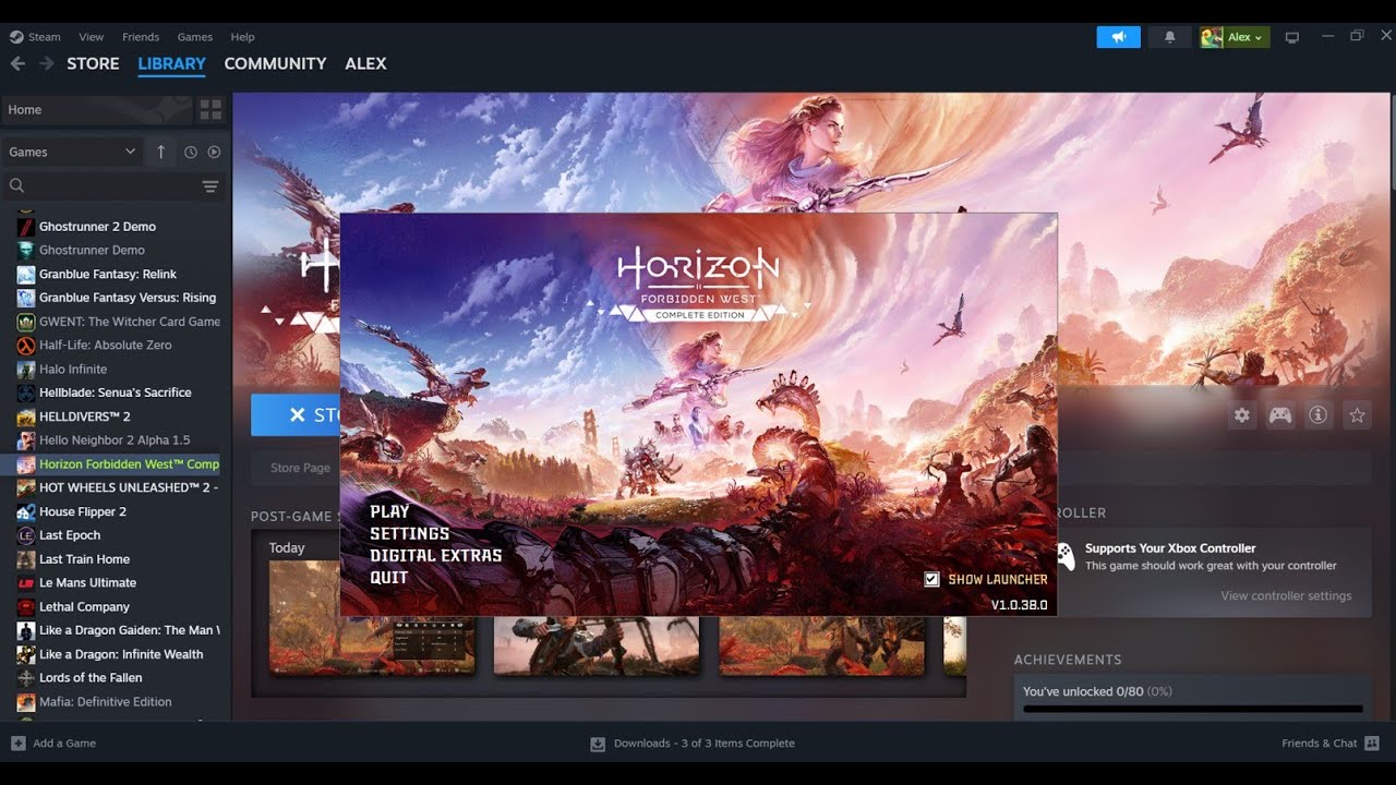 How to Enable/Open The Launcher Again In Horizon Forbidden West ...