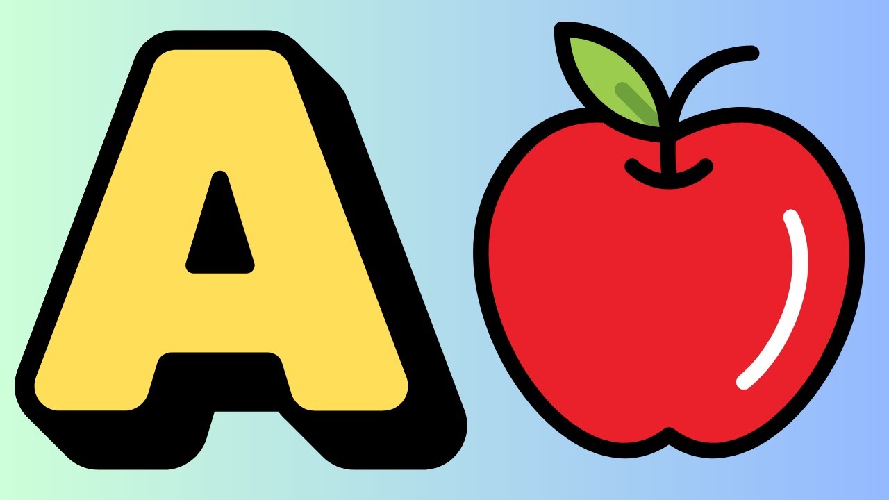 A for Apple | ABC Phonic Song | Toddler Learning Video Songs | Kid song ...