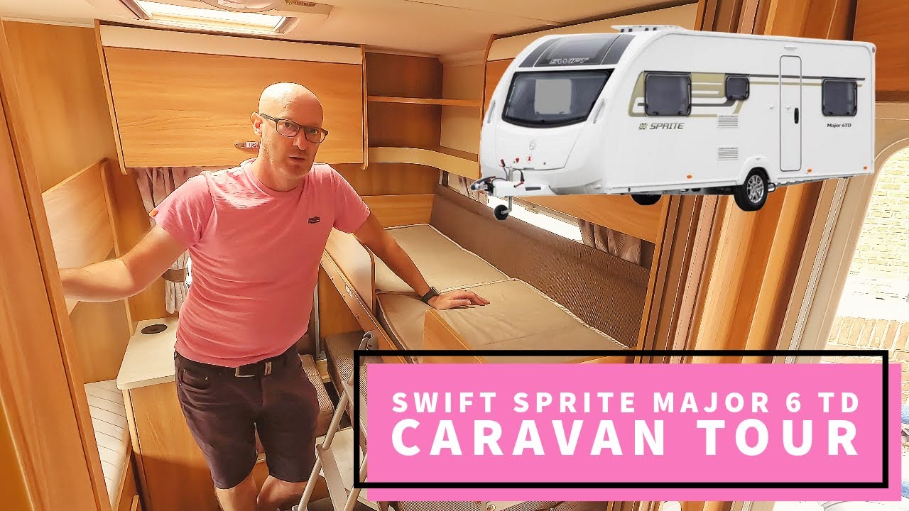 Swift Sprite Major 6TD Caravan, Ultimate Tour & Setup Guide, Family 6 ...