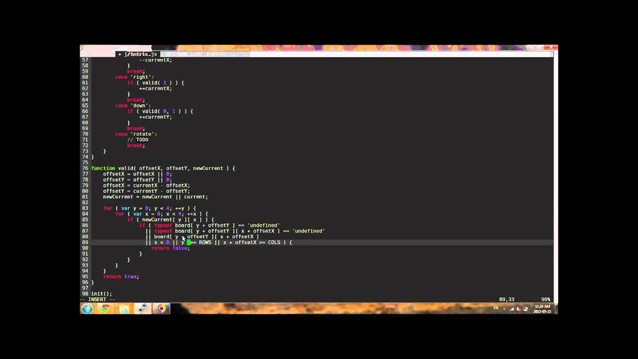 Html5 Tetris Timelapse Youtube