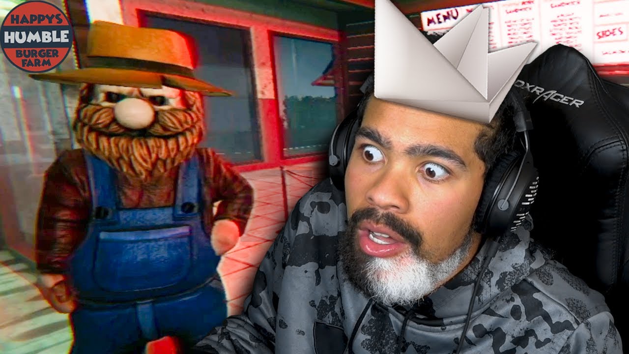 THE FAST FOOD HORROR GAME IS BACK AGAIN!! - Happy's Humble Burger Farm ...