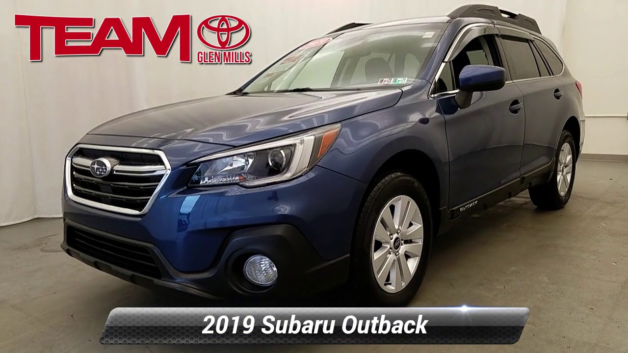 Used 2019 Subaru Outback Premium, GLEN MILLS, PA GM74924B - YouTube