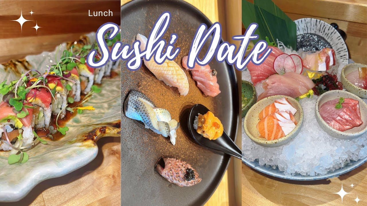 Vlog: 🍣Sushi Date 🍣| New Sushi Spot in Natomas! | Sacramento Date Idea ...