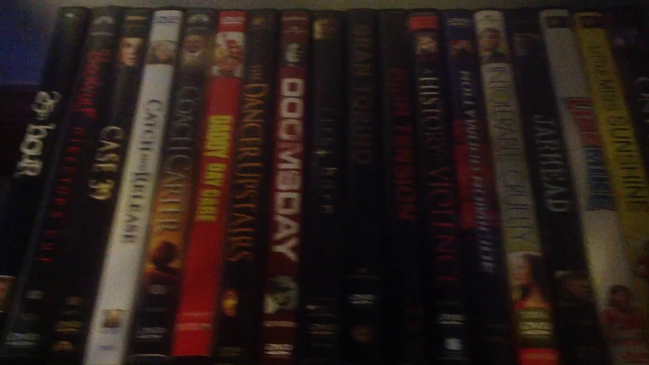 My DVD Collection with blockbuster cases - YouTube