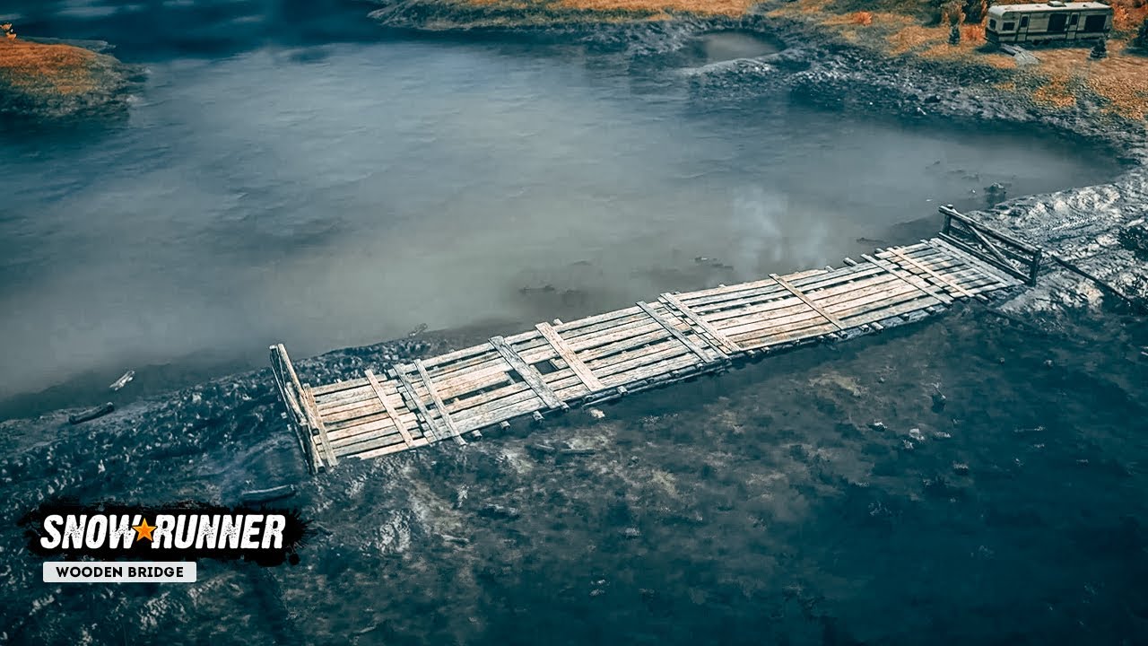 SnowRunner Gameplay Part 5 - Wooden bridge [1080p 60fps] - YouTube