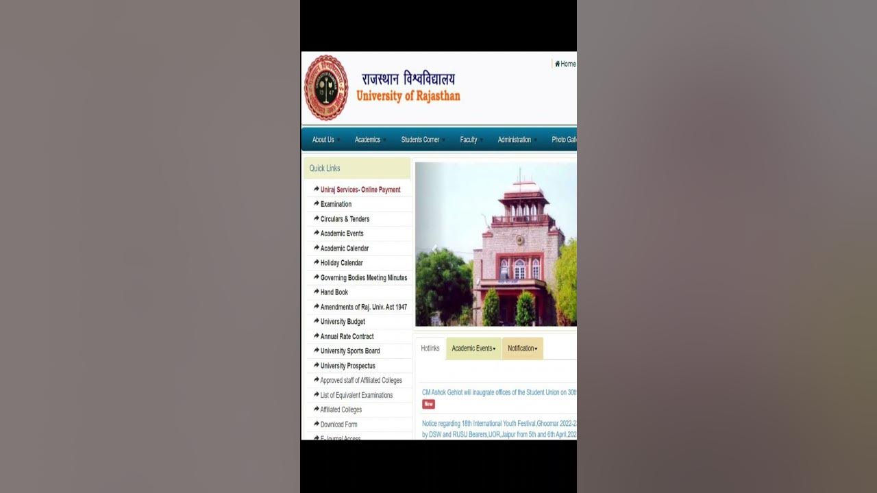 Uniraj Result, 3rd Year 2023 – Rajasthan University Result, Part III BA BSc BCom Download Link ...