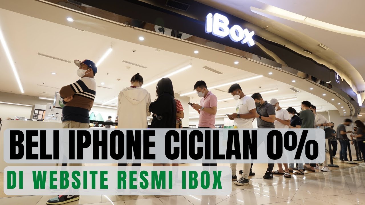 CARA BELI IPHONE CICILAN 0% DI WEBSITE RESMI IBOX - YouTube