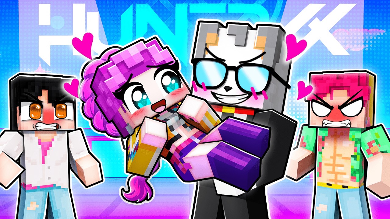 Alexy se Convierte en el GUARDA ESPALDAS de HUNTRIX en Minecraft! 😍 ...