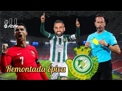 EAFC24 - EP.11 - JOGO ÉPICO ONDE TIVEMOS CR7, ARTUR SOARES DIAS E MARCO ...