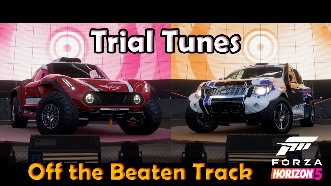 [Forza Horizon 5] Trial Off the Beaten Track (2 Tunes) - YouTube
