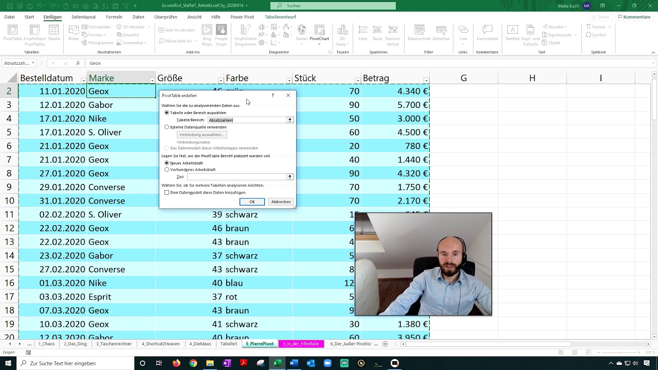 Excel of Evil, Staffel 1, Folge 5: In der Filterfalle - YouTube