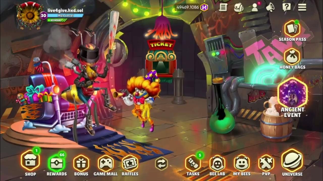 Honeyland WEB3 Game - Chase bees - Almost a Genesis Bee - YouTube