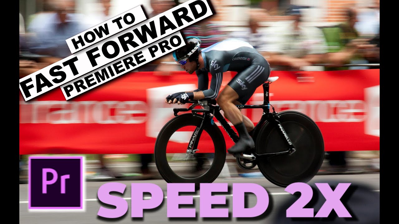 How to fast forward PART OF CLIP in premiere pro - YouTube