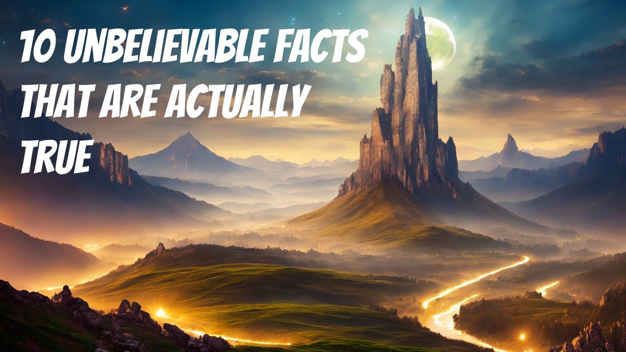 10 Unbelievable Facts That Are Actually True!!!!! - YouTube