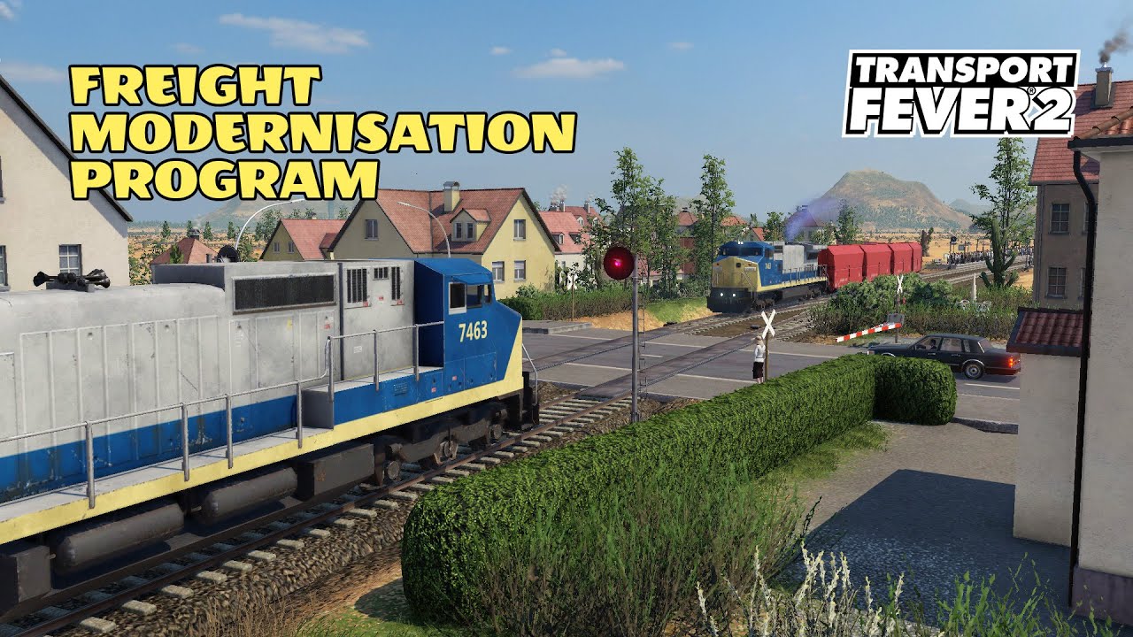 Freight Modernisation Program | Transport Fever 2 American Trains | RTO ...