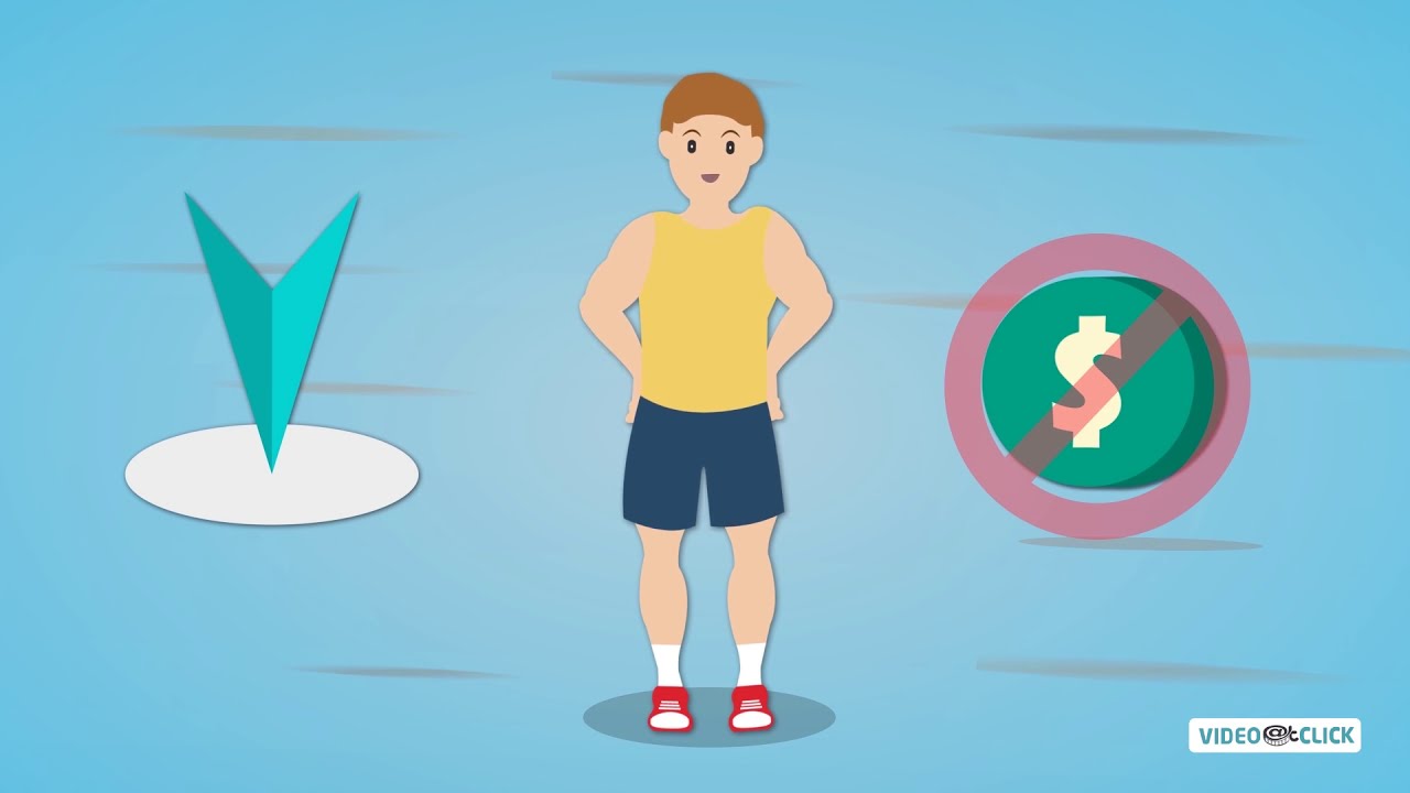 Fitness app | 2d Animation - YouTube