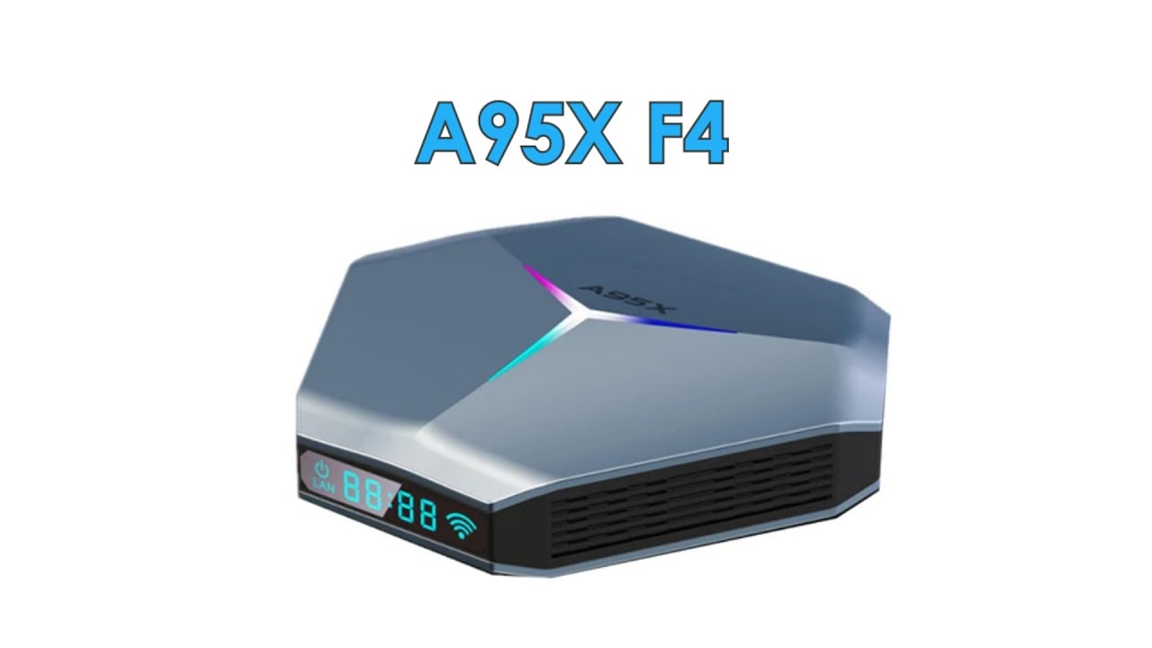 A95X F4, un Android TV-Box economico con SoC S905X4 - YouTube
