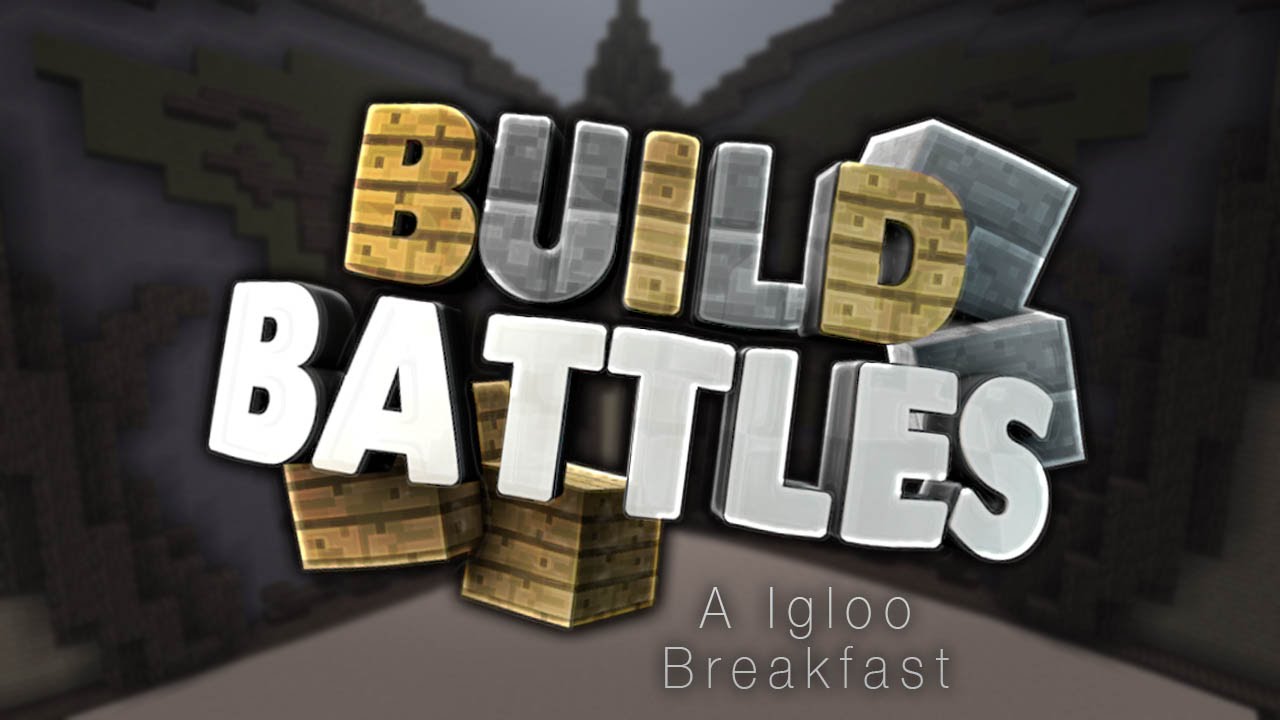 Minecraft Build Battles | A Igloo Breakfast - YouTube