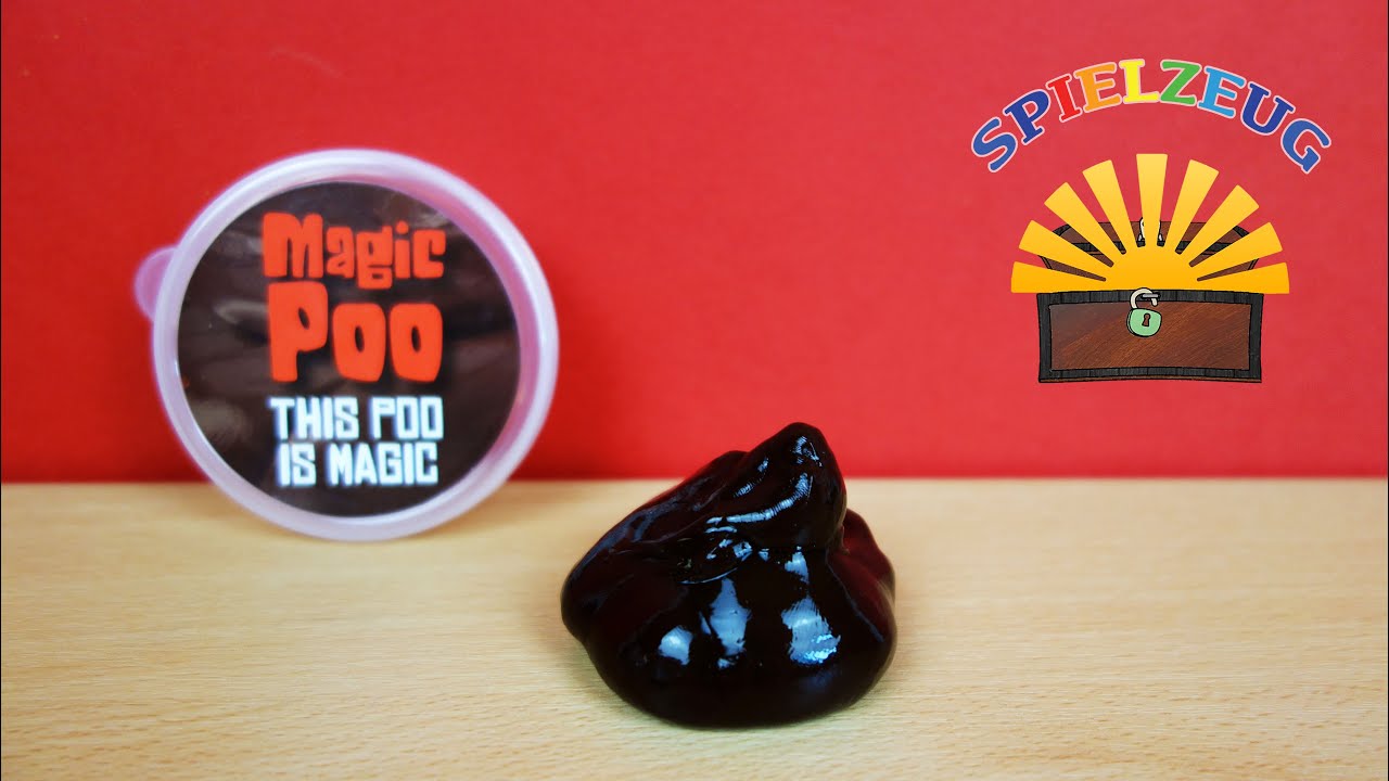 Magische Scheisse zum Kneten - Anti Stress Kot Magic Poo Scheiße ...