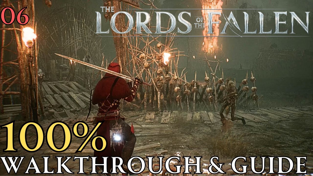 Lords of The Fallen 100% Part 6: Mendacious Visage & The Hushed Saint ...