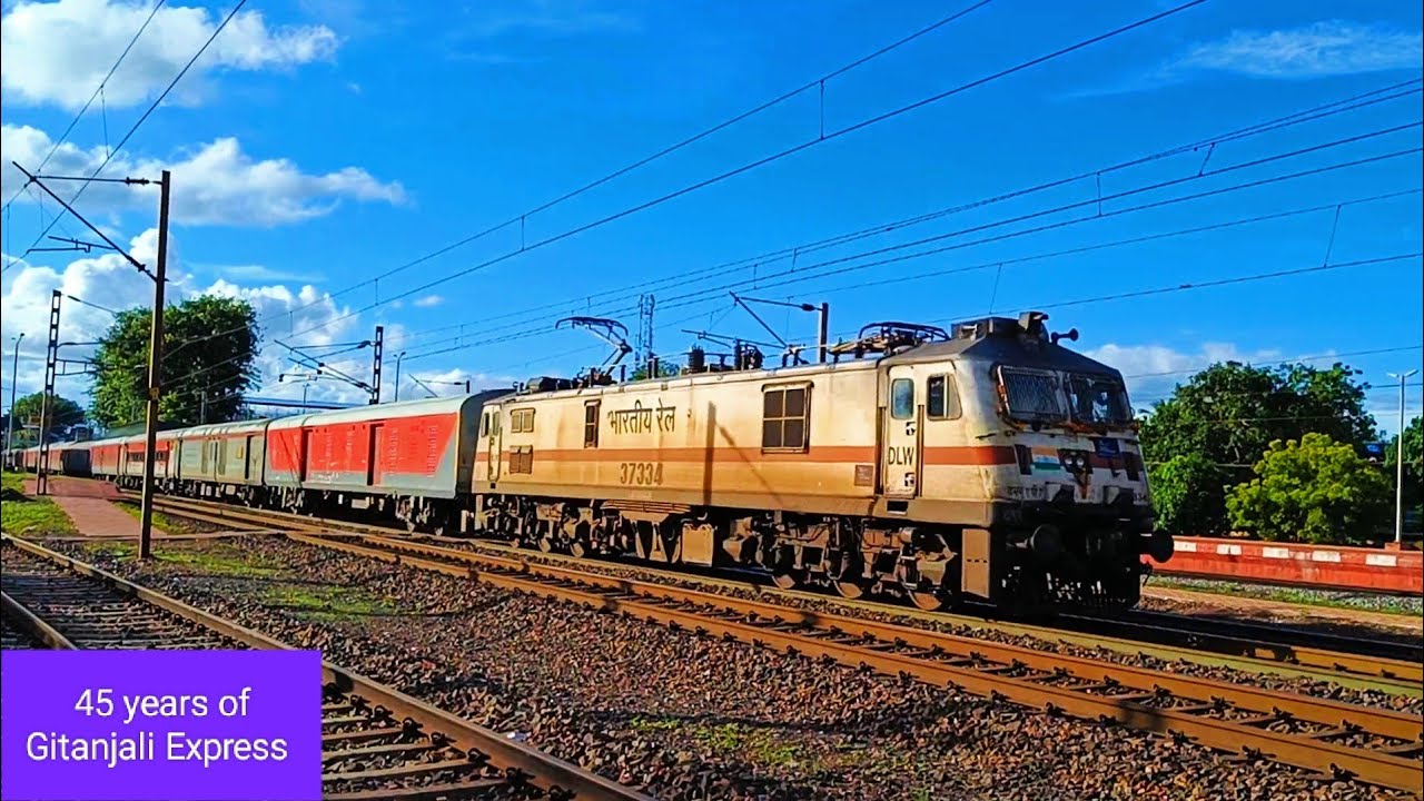 SER Queen Legendary Gitanjali Express Completes 45 years! - YouTube