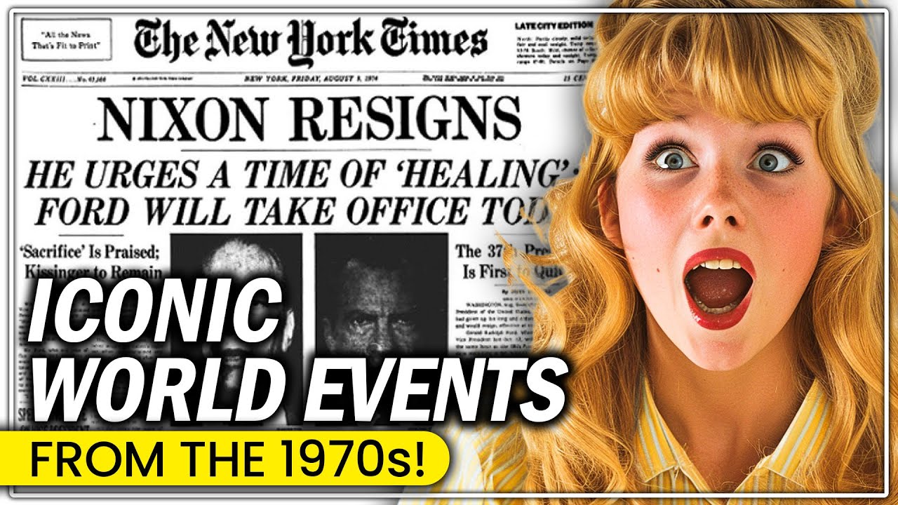 10 SHOCKING 1970s World Events... That Defined A Generation - YouTube