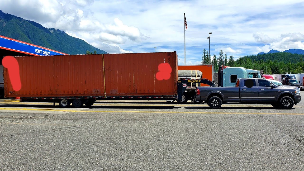 19 Ram hauling another container. - YouTube