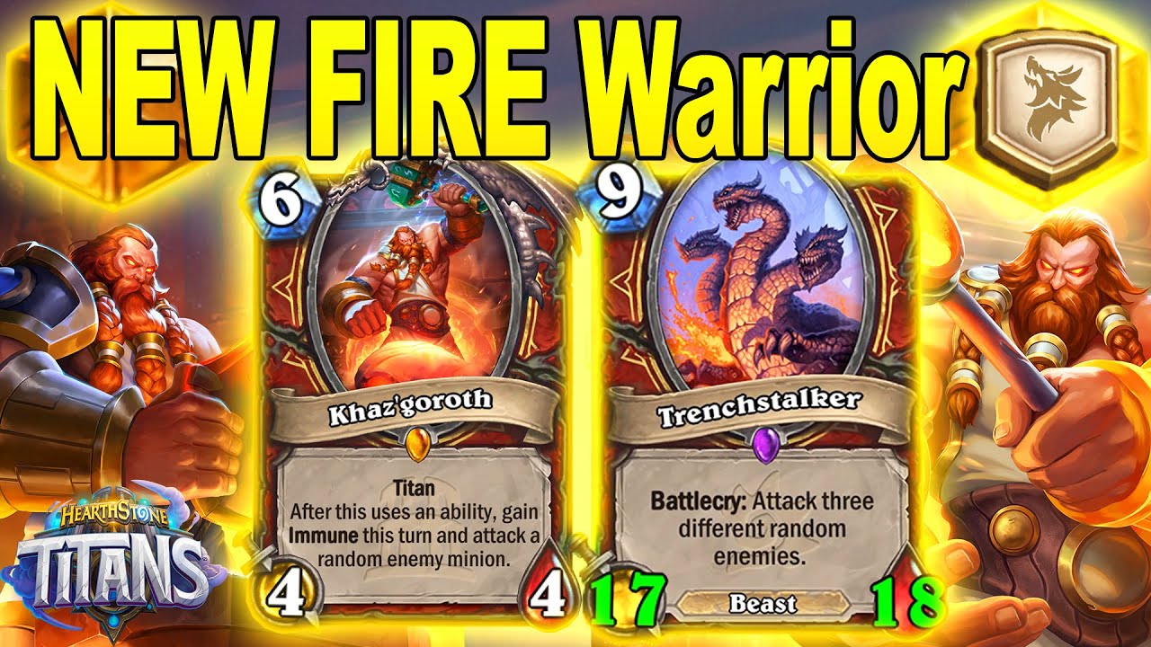 My NEW Fire Lava Warrior Is The Hottest Deck In The Game You Can Play ...