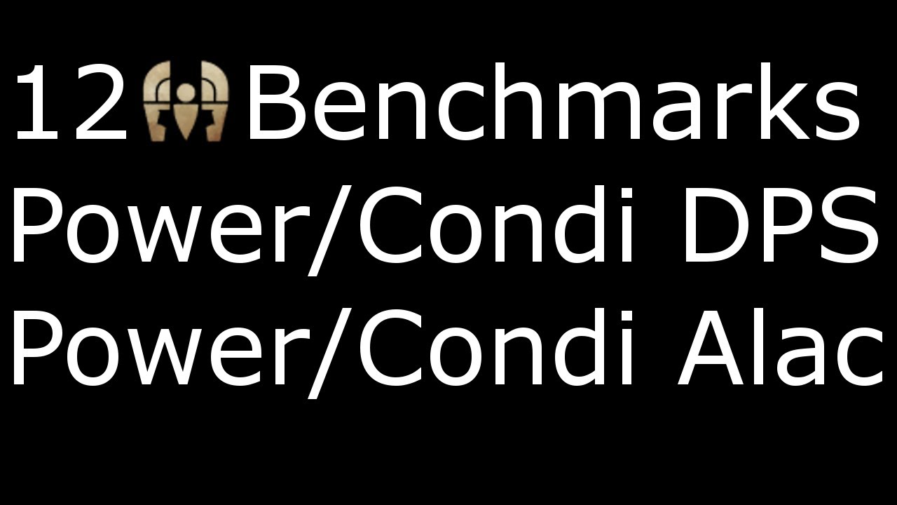 12 Temporary Mechanists Benchmarks [Power/Condi DPS +Alacrity ...
