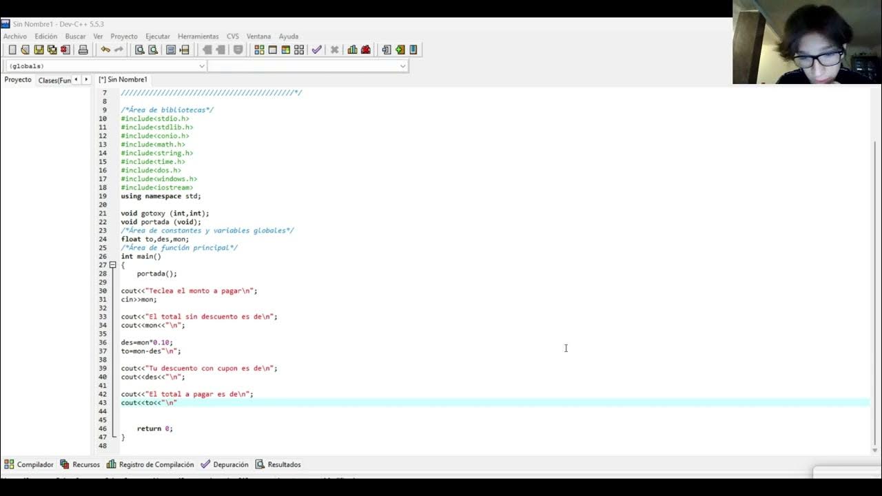 Videotutorial Programacion dev c ++ - YouTube