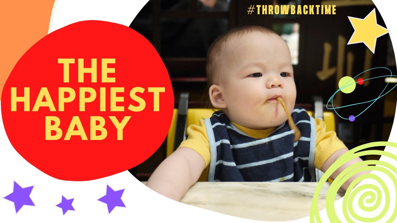 #THROWBACKTIME | The Happiest Baby Ever - YouTube