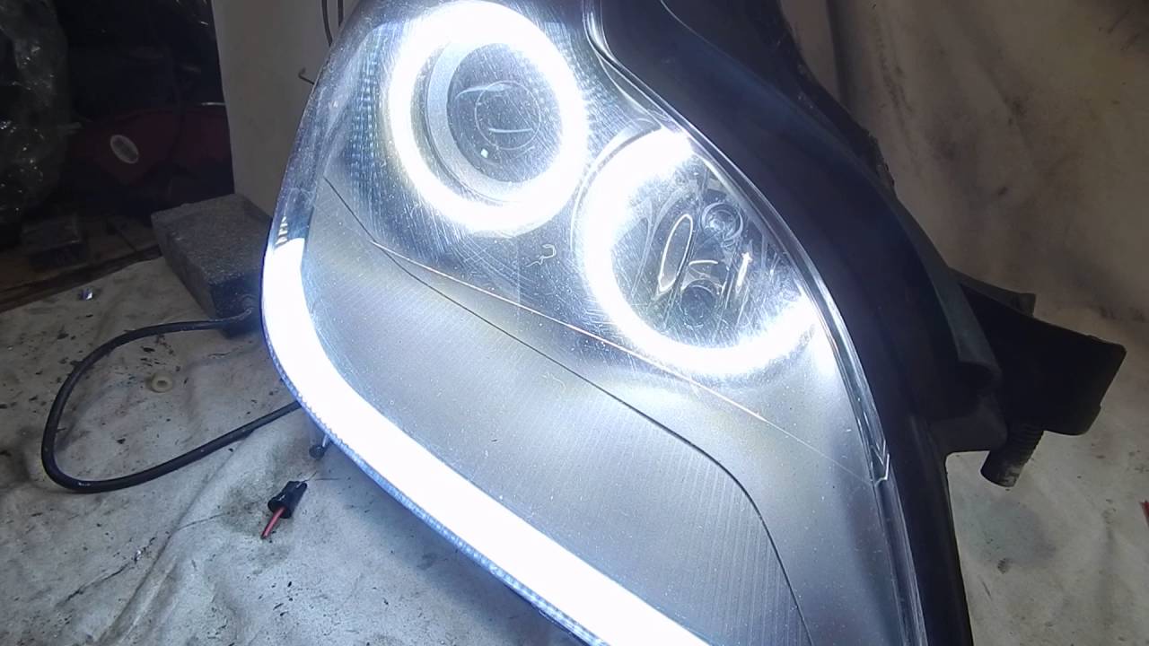Mercedes CLS W219 - tuning lamp - YouTube